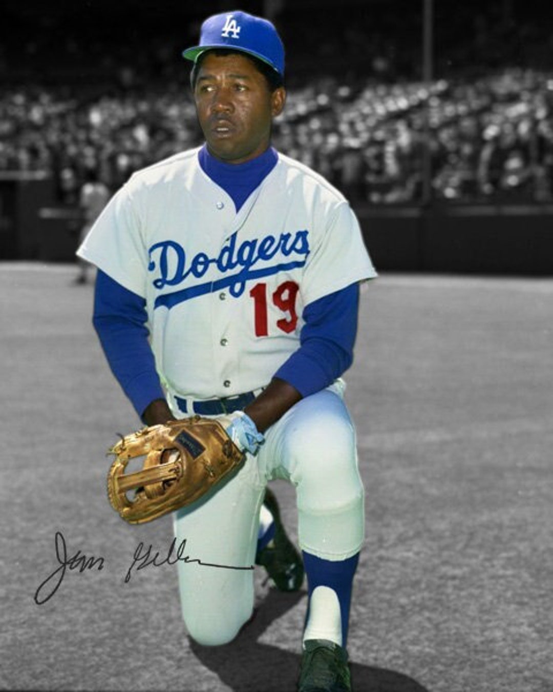 Jim Gilliam Signed Photo Autograph Print Poster Wall Art Home Decor - Etsy