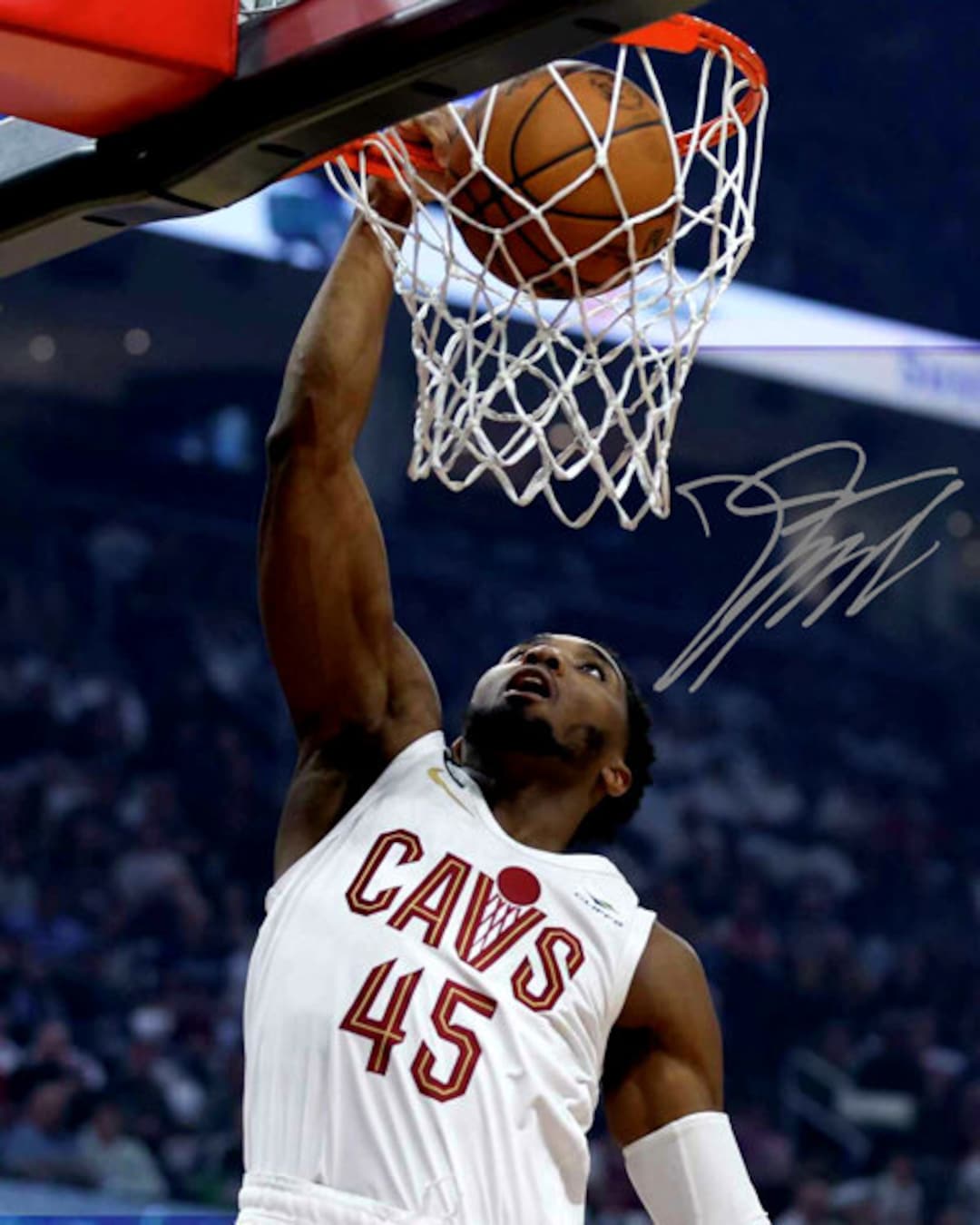 Donovan Mitchell Signed Photo Autograph Print Poster Wall Art Home ...