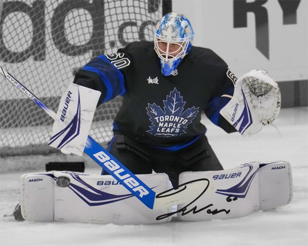 Joseph Woll Toronto Maple Leafs Goalie Epic Save Signed Photo Autograph ...