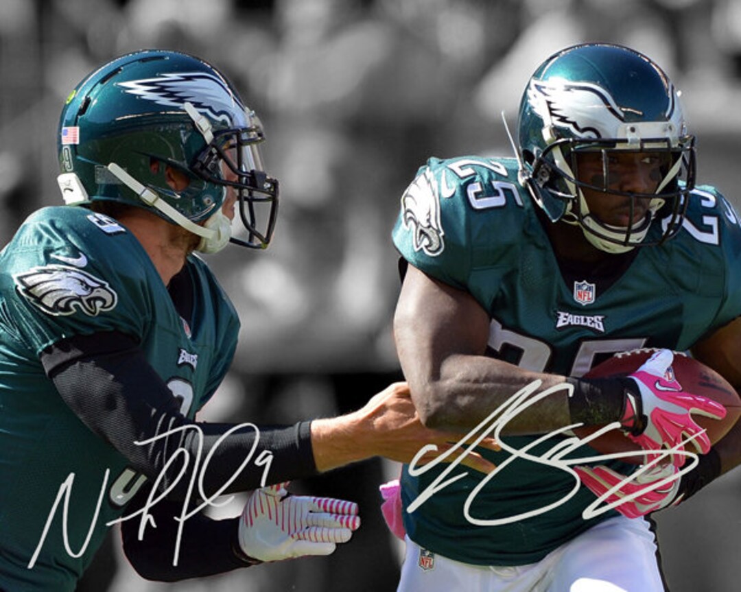 Nick Foles LeSean Mccoy Philadelphia Eagles signiertes Foto Autogramm ...