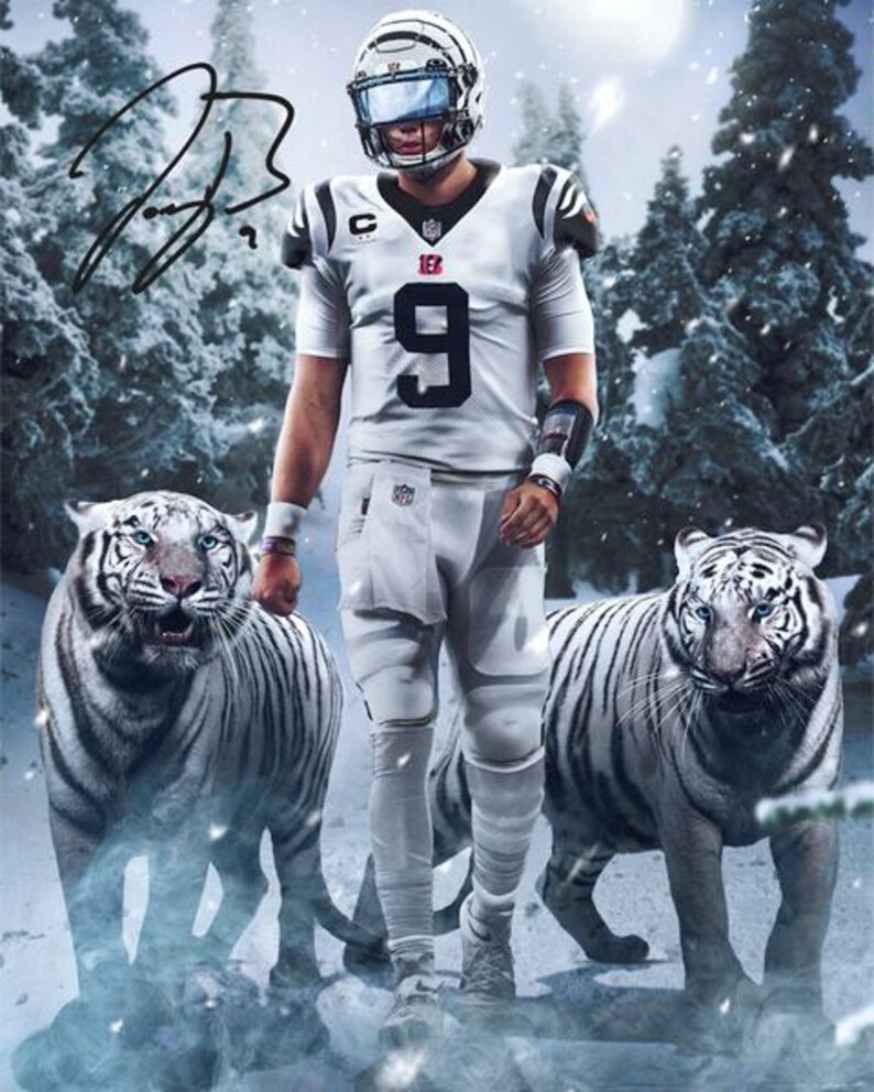 Joe Burrow Printable Poster Wall Art Home Decor Instant Digital ...