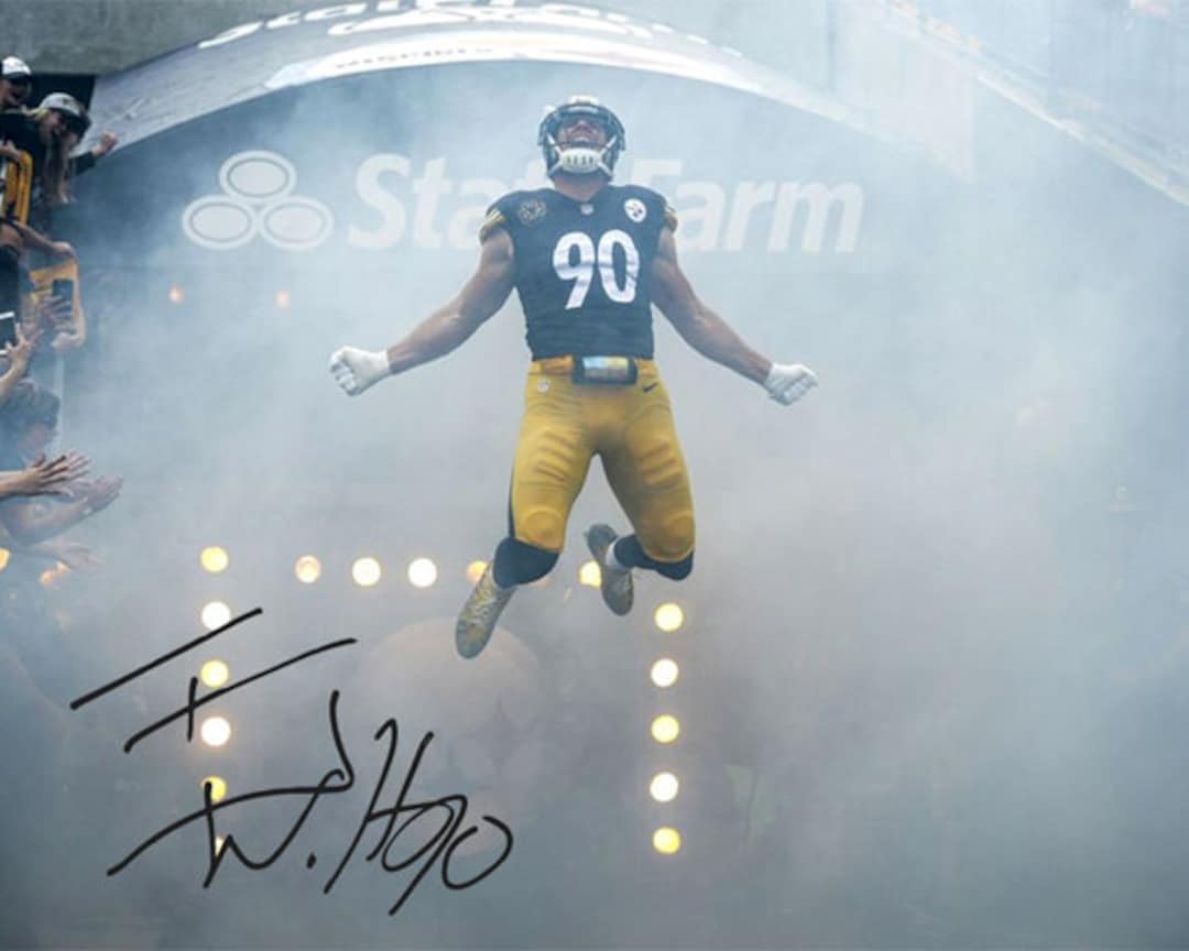 TJ Watt Signed Photo Autograph Print Poster Wall Art Home Decor - Etsy