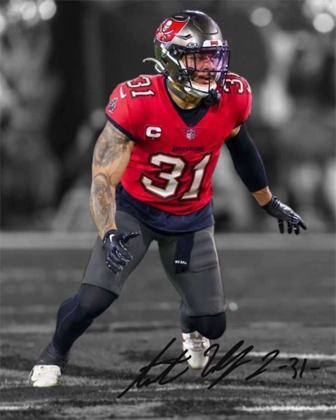 Antoine Winfield Jr Tampa Bay Buccaneers Signed Photo Autograph Print ...