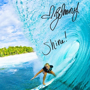 Bethany Hamilton Soul Surfer "shine" Signed Photo Autograph Print ...