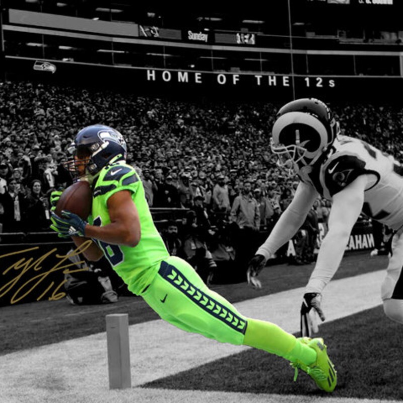 Signed Seahawks Football - Etsy