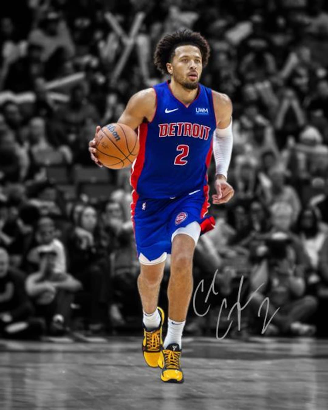 Cade Cunningham Detroit Pistons Signed Photo Autograph Print Poster ...