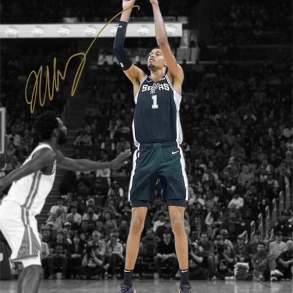 Victor Wembanyama Autograph - Etsy