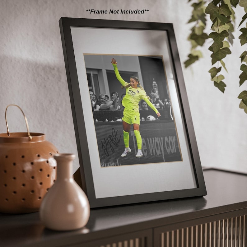 Trinity Rodman Women's Soccer Superstar Signed Photo Autograph Print ...