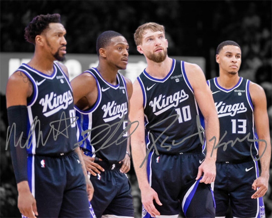 De'aaron Fox Domantas Sabonis Keegan Murray Malik Monk Sacramento Kings ...