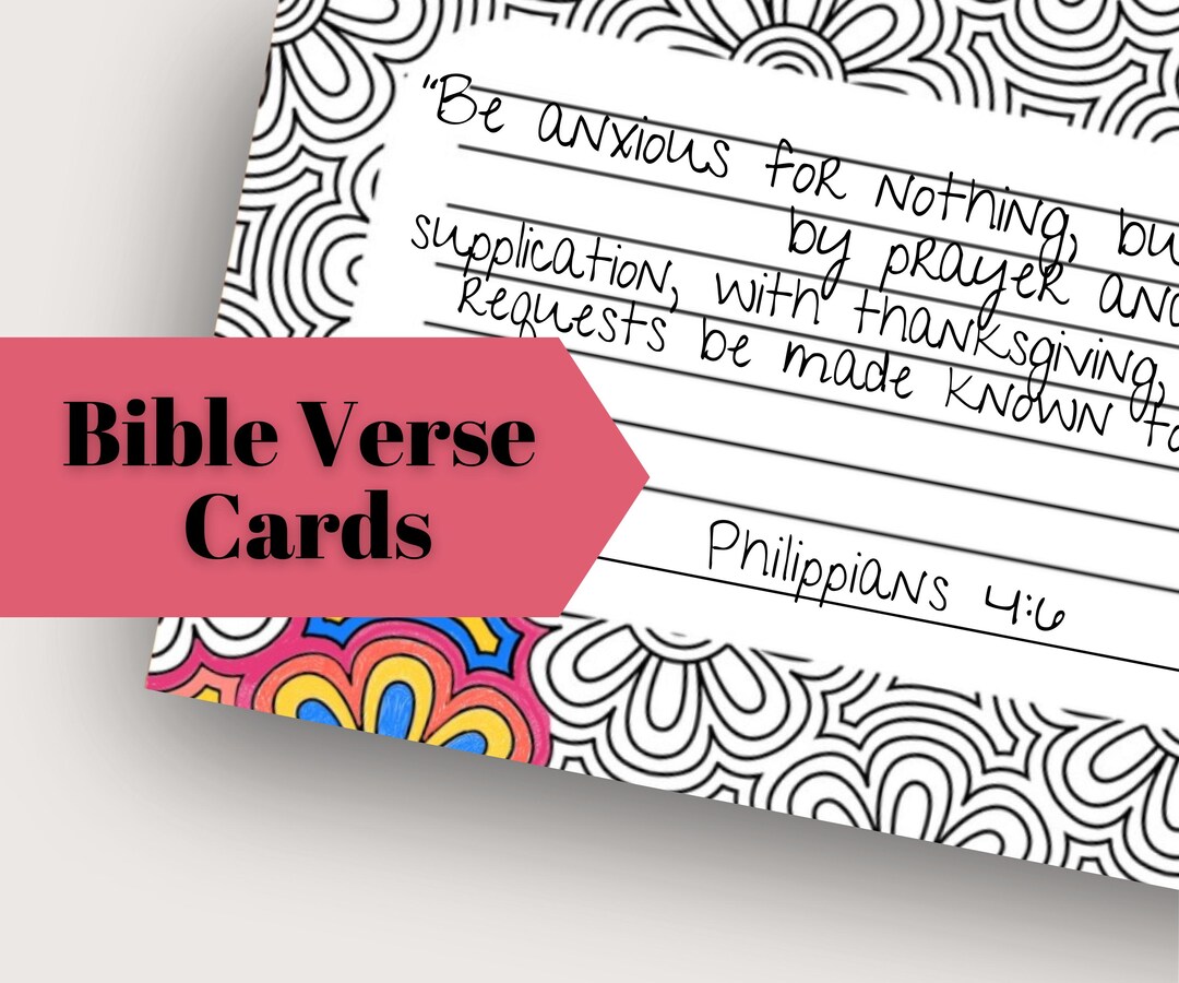 Bible Verse| Scripture Card| Coloring Pages| Adult Coloring Pages ...