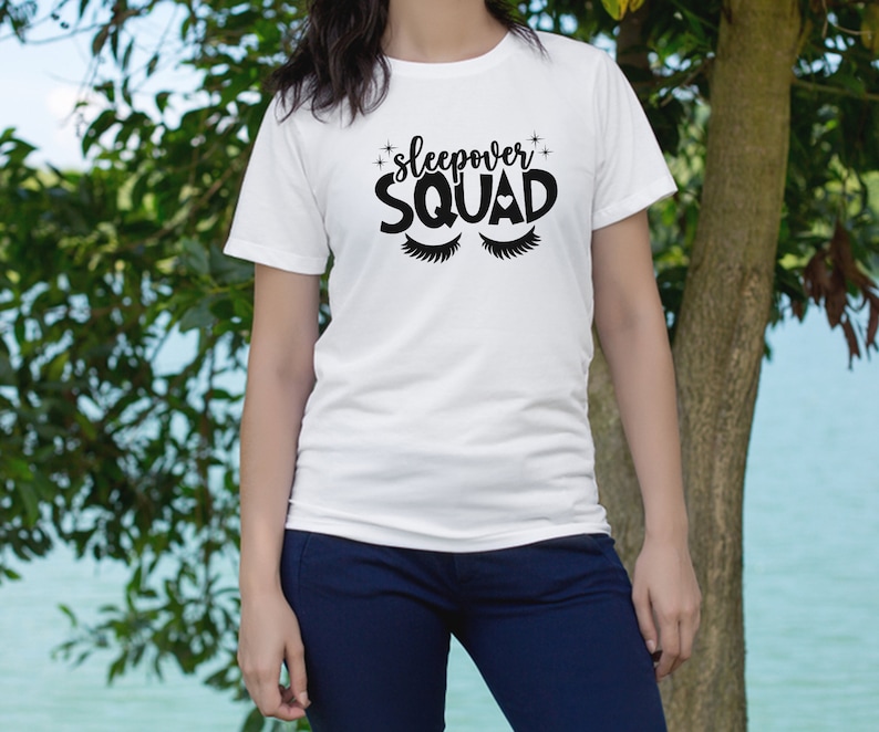 Sleepover Squad Slumber Party Svg Sleepover Svg Friends - Etsy