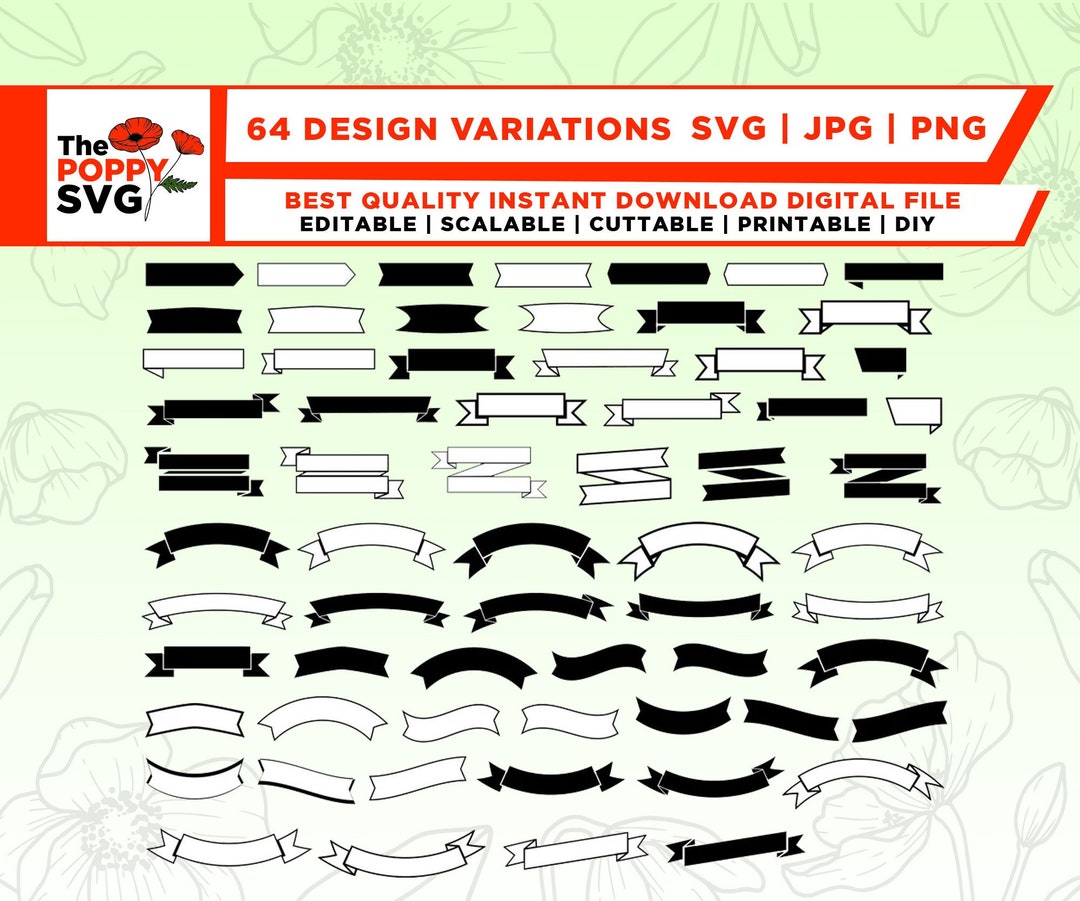 Banner Svg, Banner Svg Bundle, Banner Clipart, Banner Png, Banner ...