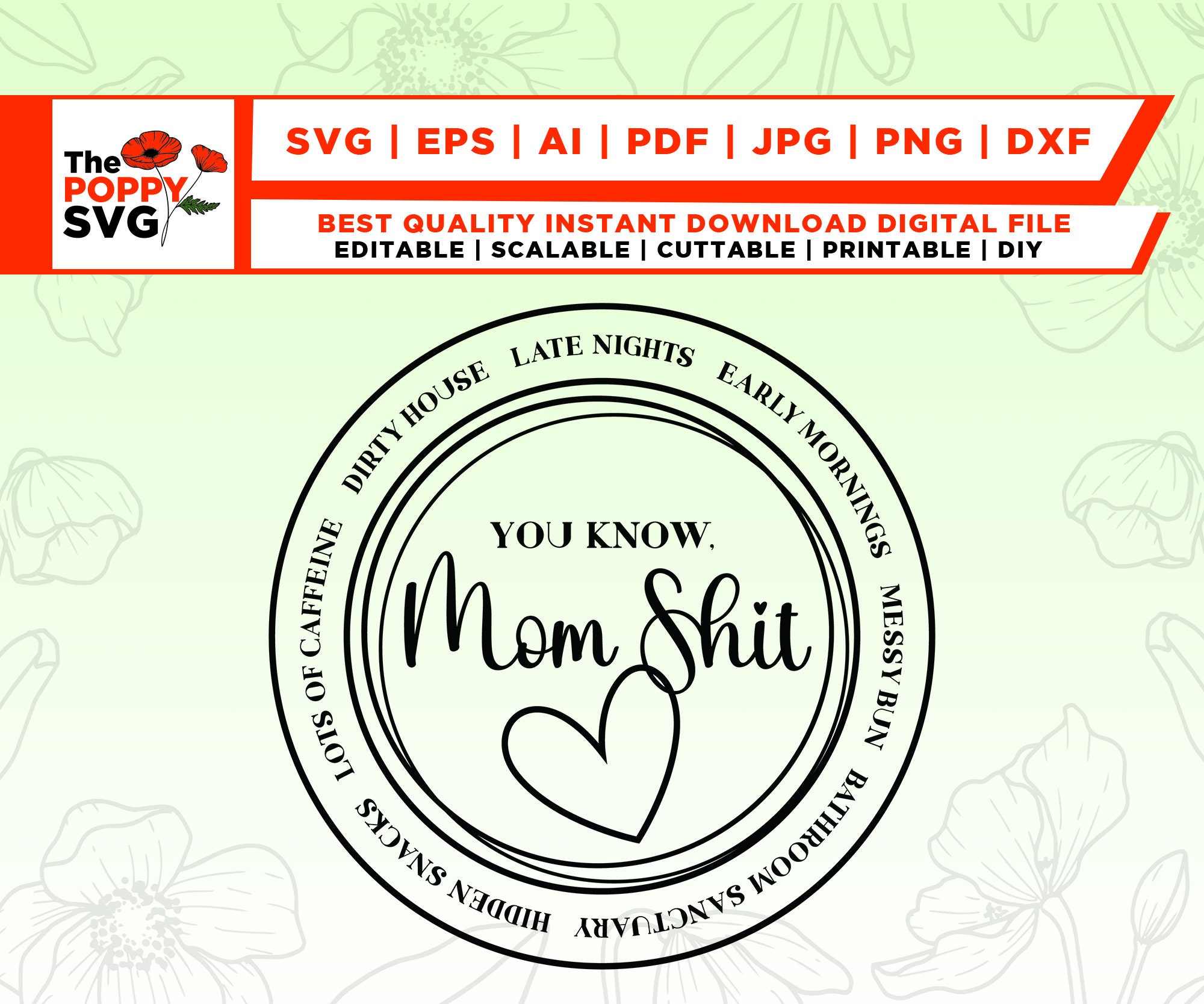 Mom Shit Svg Mom SVG Momlife SVG Mom Funny SVG Mom Svg - Etsy