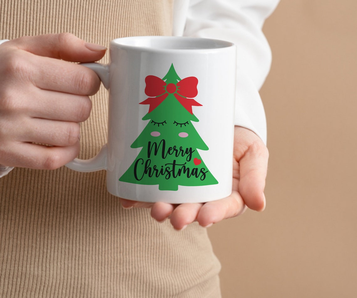 Girl Christmas Tree Svg, Girl Christmas Svg, Christmas Tree Svg, Png ...