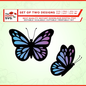 Butterfly Svg, Butterfly Bundle Svg, Butterfly Svg Layered, Girls Svg ...