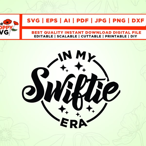 In My Swiftie Era Svg - Etsy