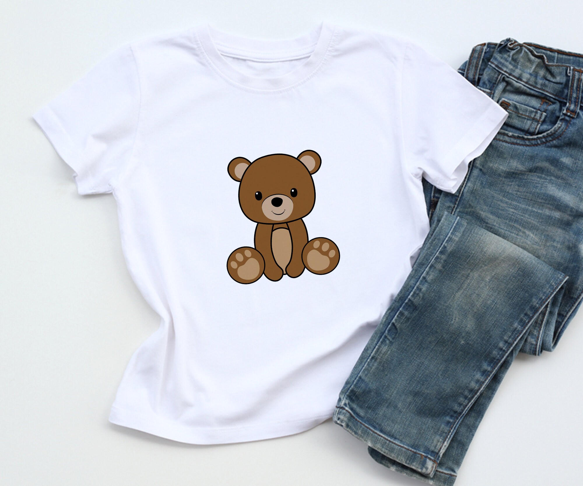Teddy Bear Svg Brown Bear Svg Circut Cut Files Silhouette Etsy México 9631