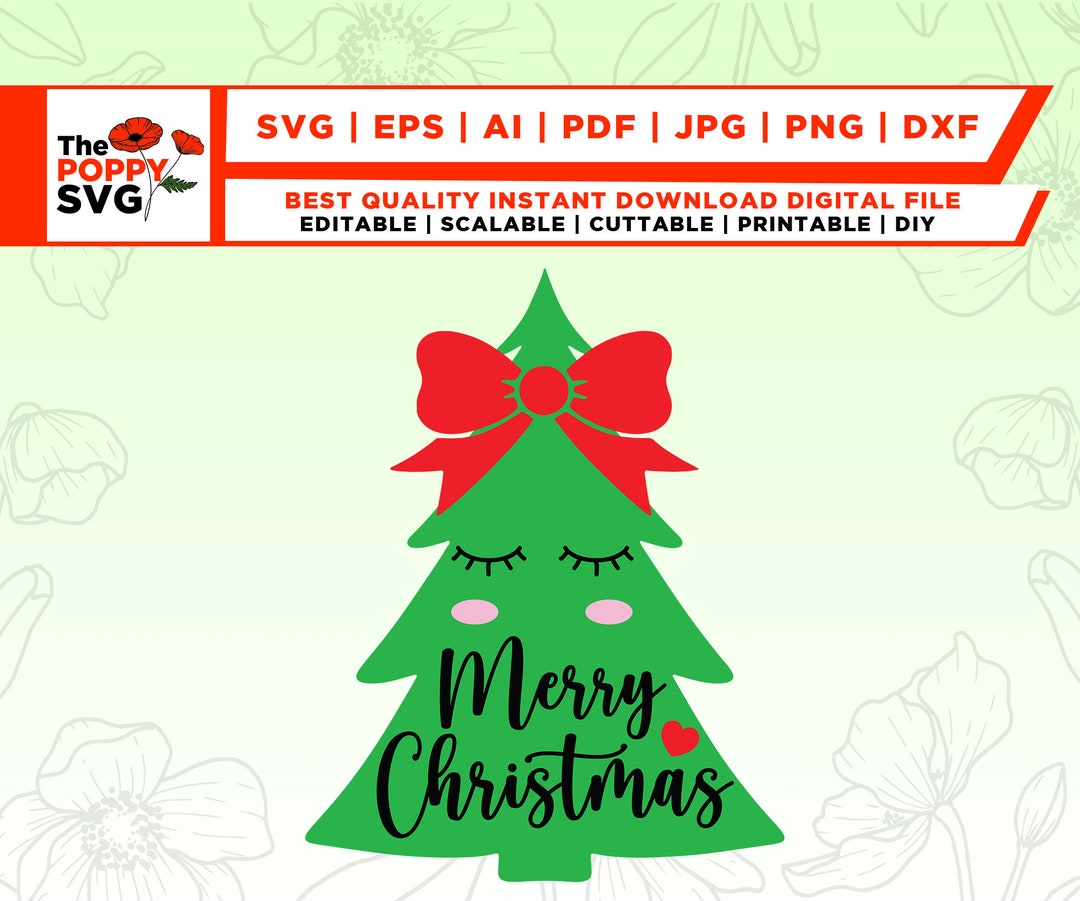 Girl Christmas Tree Svg, Girl Christmas Svg, Christmas Tree Svg, Png ...