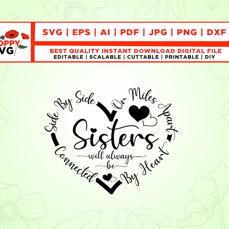 Sisters Svg - Etsy