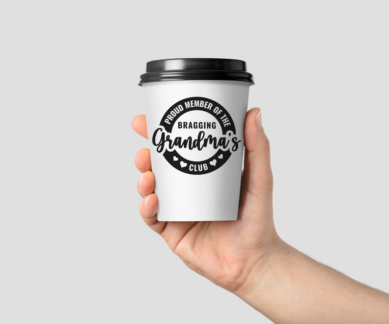 Proud Member of the Bragging Grandmas Club Svg Nana Svg - Etsy