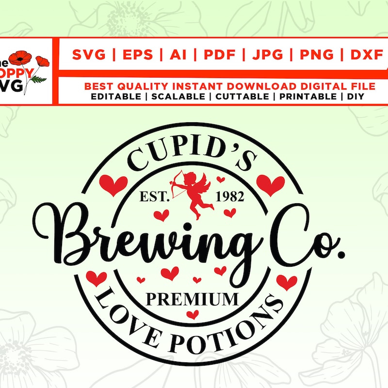 Iron on Cupid Valentine - Etsy