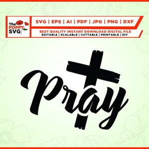 Pray Svg, Praying Svg, Prayers Svg, Svg Designs, Christian Svg, God Svg ...