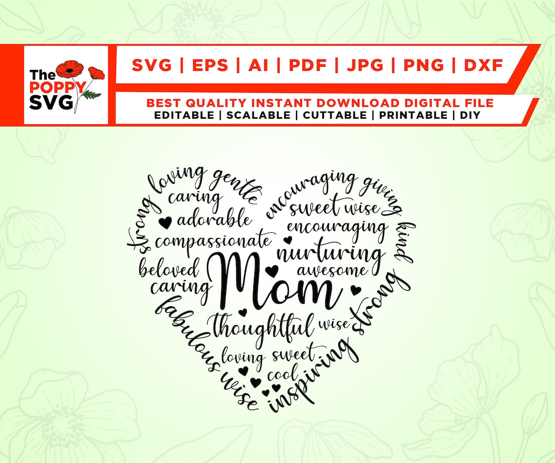 Mutter svg, Mama Herz svg, Mama svg, Shirt, Mama svg, Herz svg ...