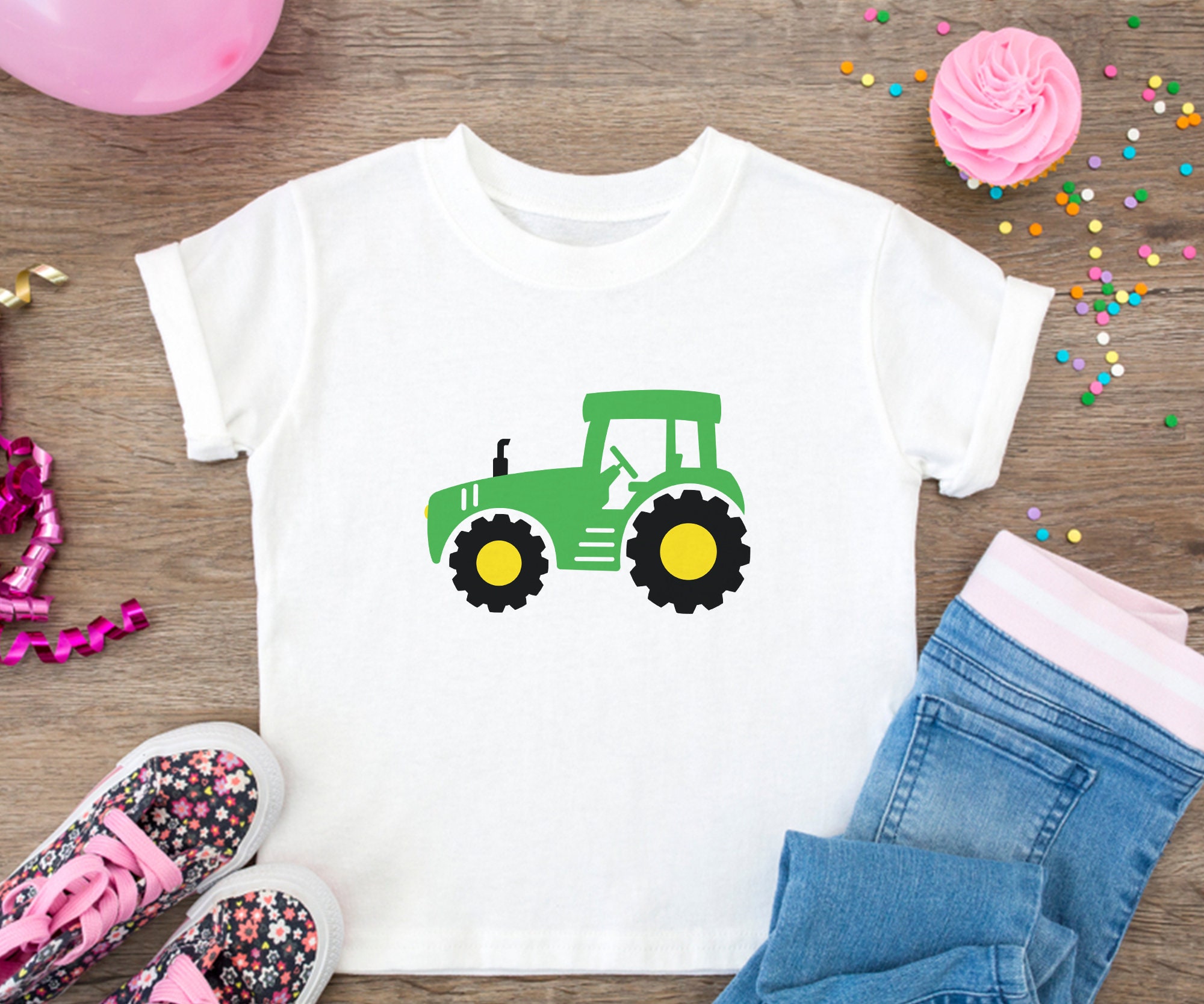Tractor Svg Tractor Svg Files Truck Svg Kids Svg Birthday - Etsy