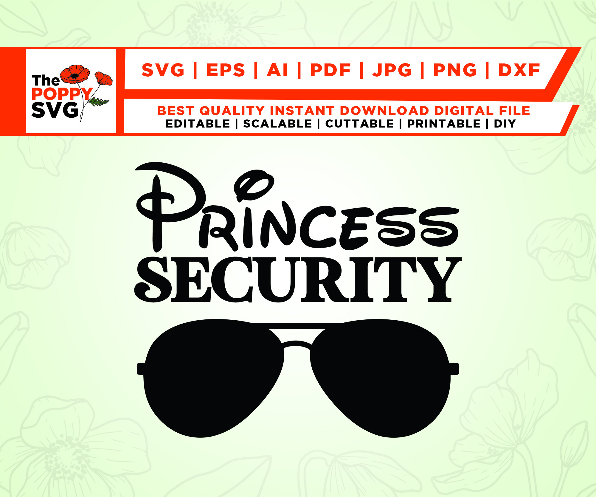Princess Security Svg, Funny Girl Quote Svg, Princess Svg, Birthday ...