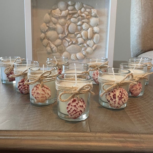 Seashell Candle - Etsy