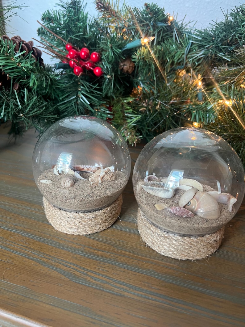 Sanibel Seashell Globe - Etsy