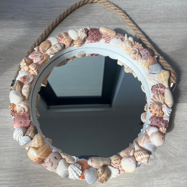 Seashell Mirror - Etsy