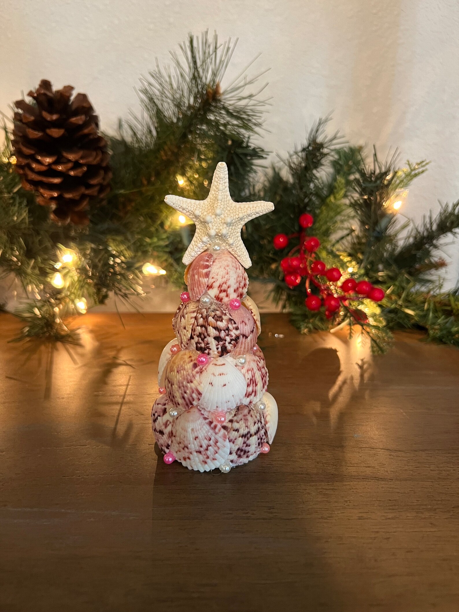 Calico Seashell Christmas Tree - Etsy