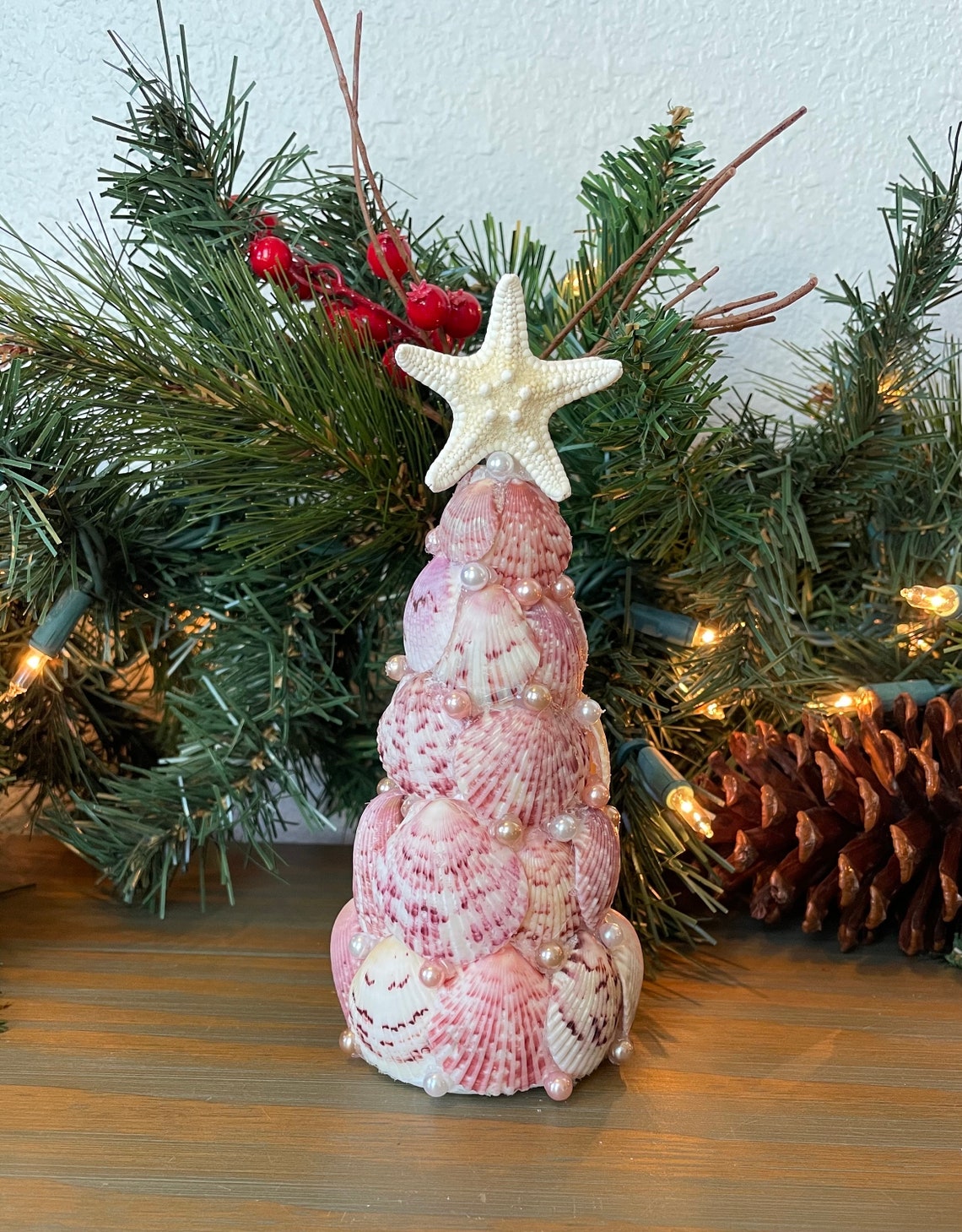 Calico Seashell Christmas Tree - Etsy