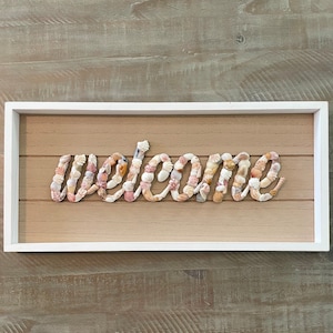 Seashell Welcome Sign - Etsy