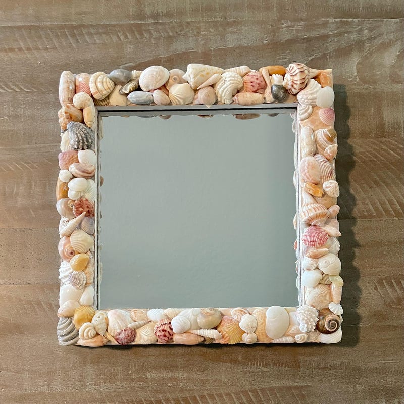 Seashell Mirror - Etsy