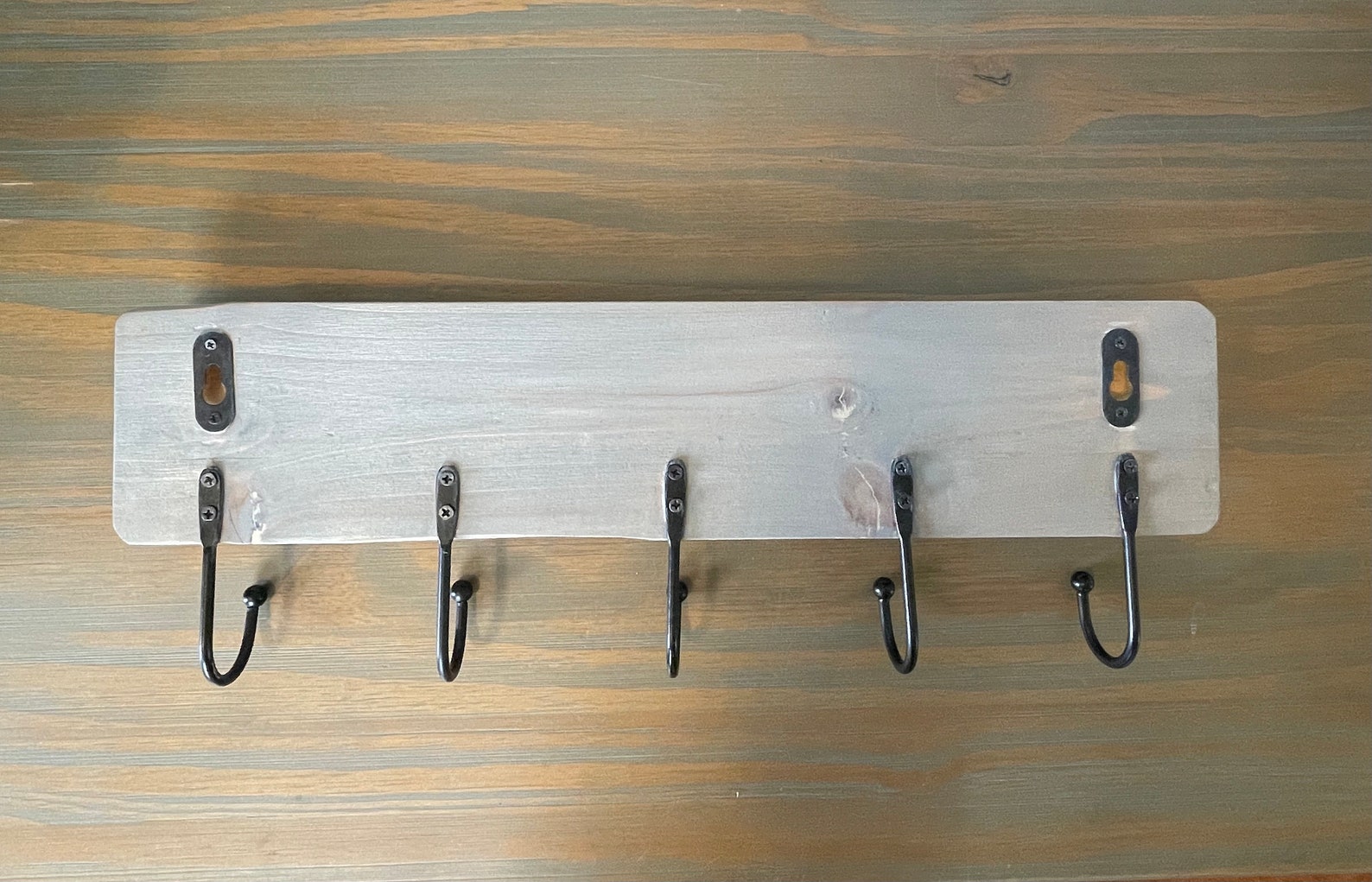 Beachy Seashell Coat Rack/key Hook - Etsy