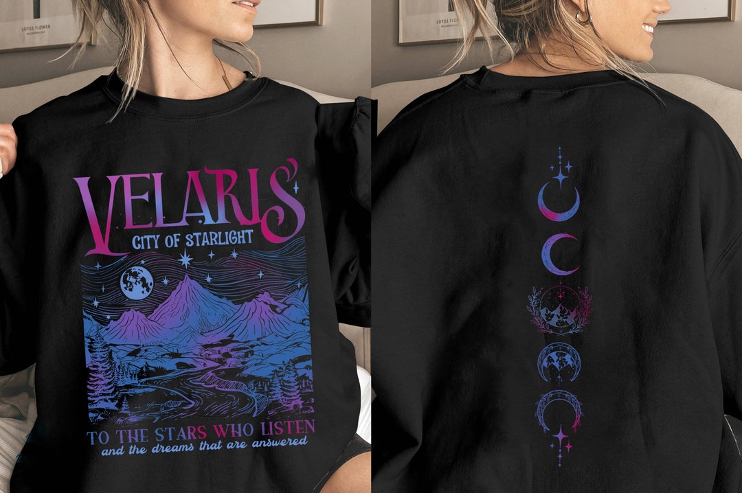 Acotar Velaris City of Starlight Comfort Colors Shirt, the Night Court ...