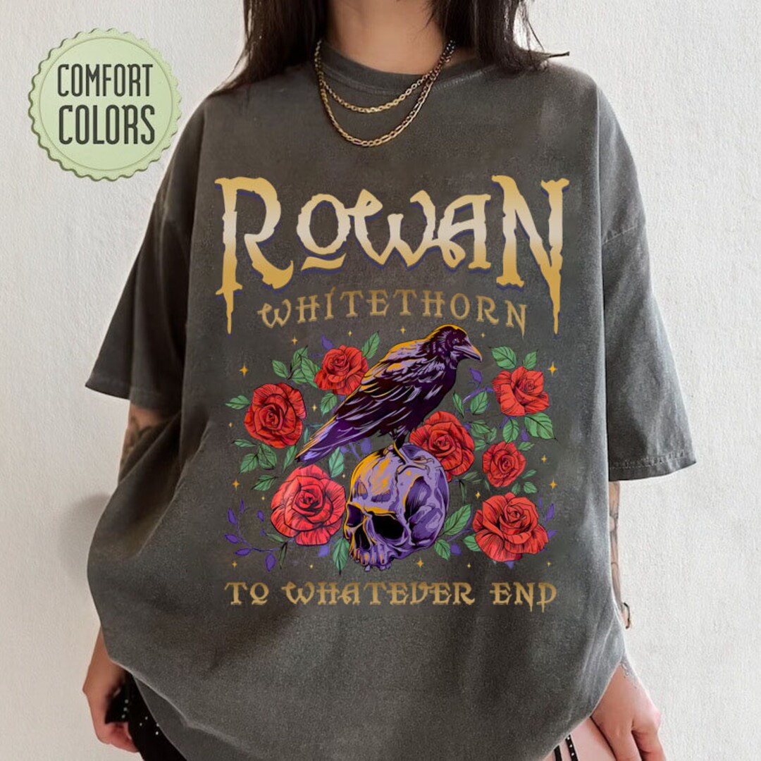 Retro Whitethorn Comfortshirt, Throne of Glass Merch, Throne of Glass ...