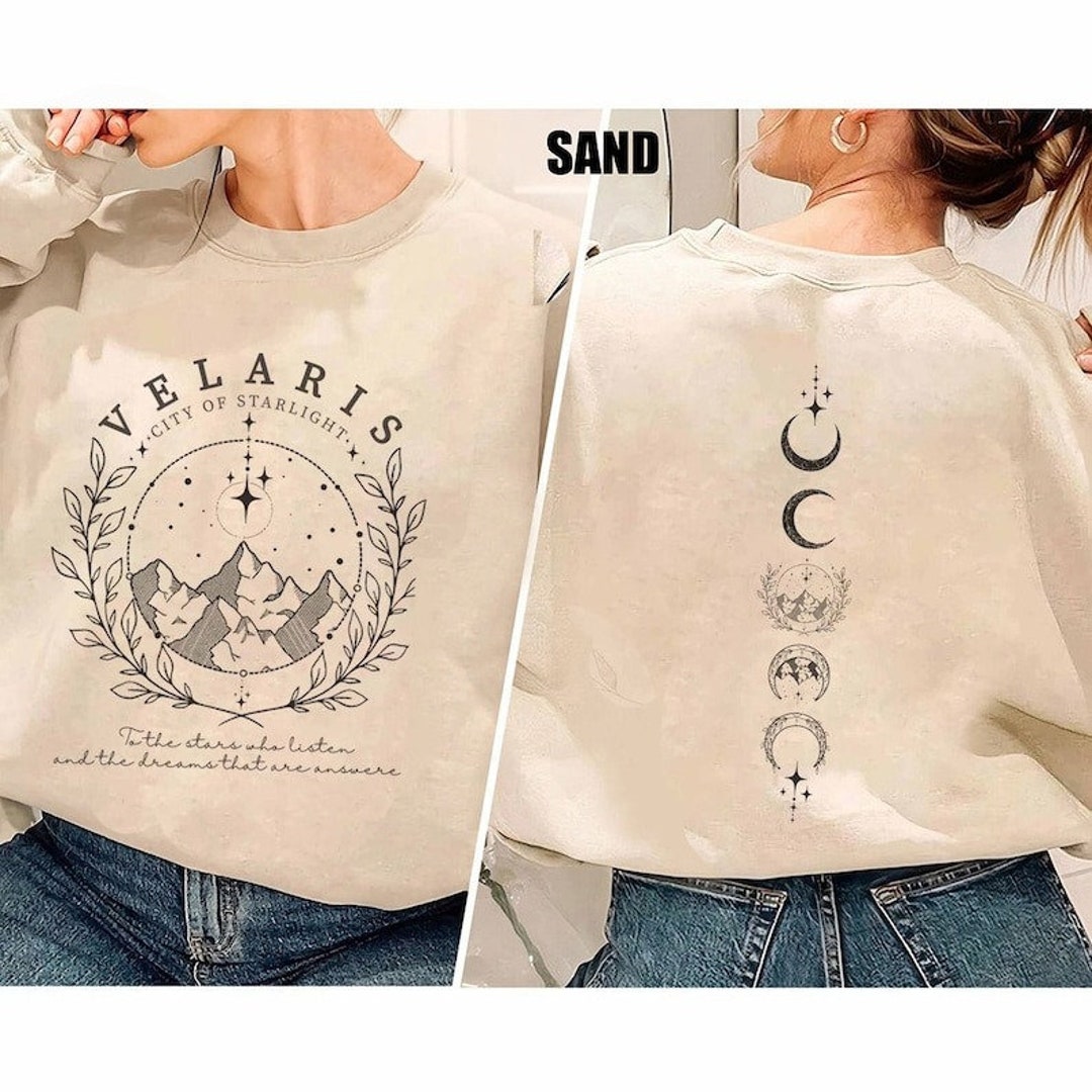 Vintage Velaris City of Starlight Comfort Colors Shirt, to the Stars ...