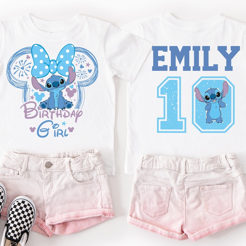 Two Birthday Stitch Shirt - Etsy