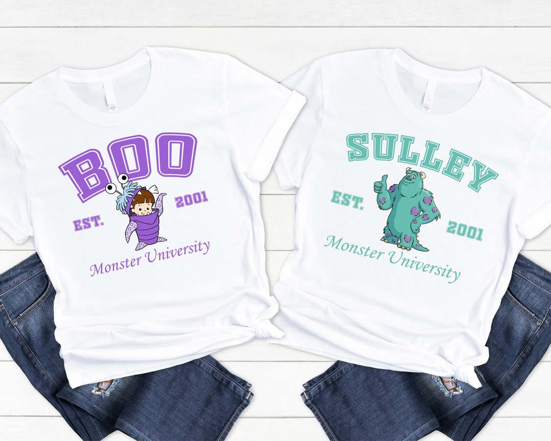 Disney Monsters Shirt, Monster Character Shirt, Monsters Boo Shirt ...