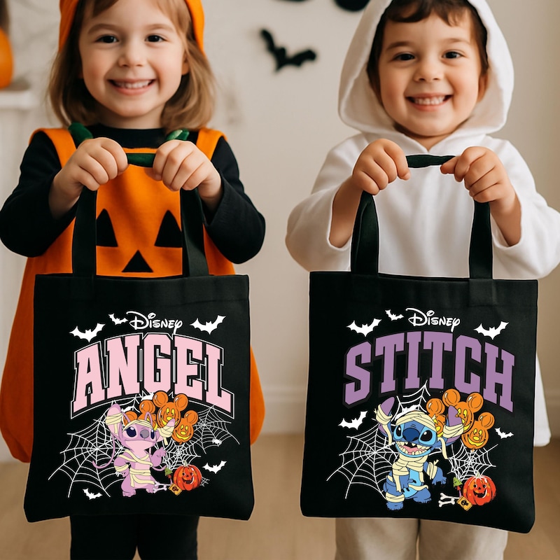 Stitch or Angel Basket - Etsy