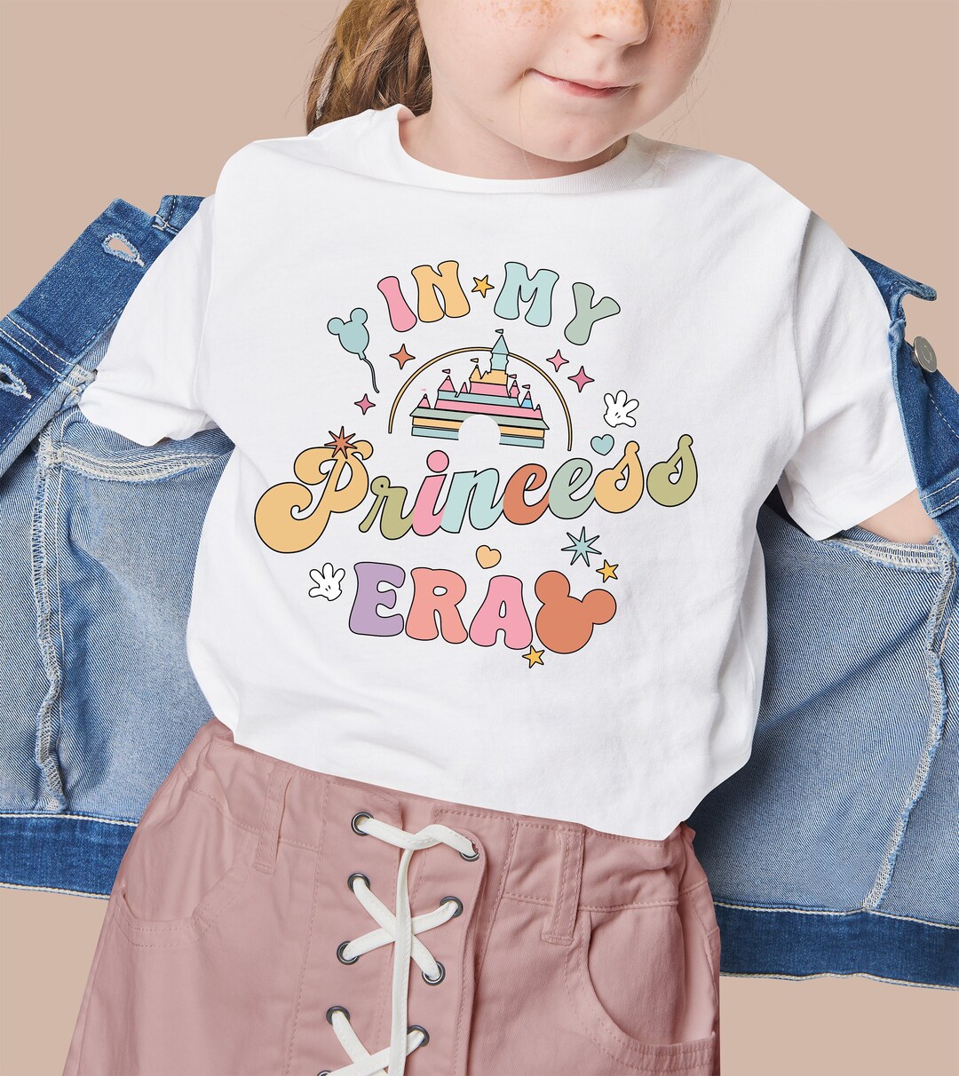 In My Disney Princess Era Shirt, Girls Disneyland Era Shirt, Princess ...