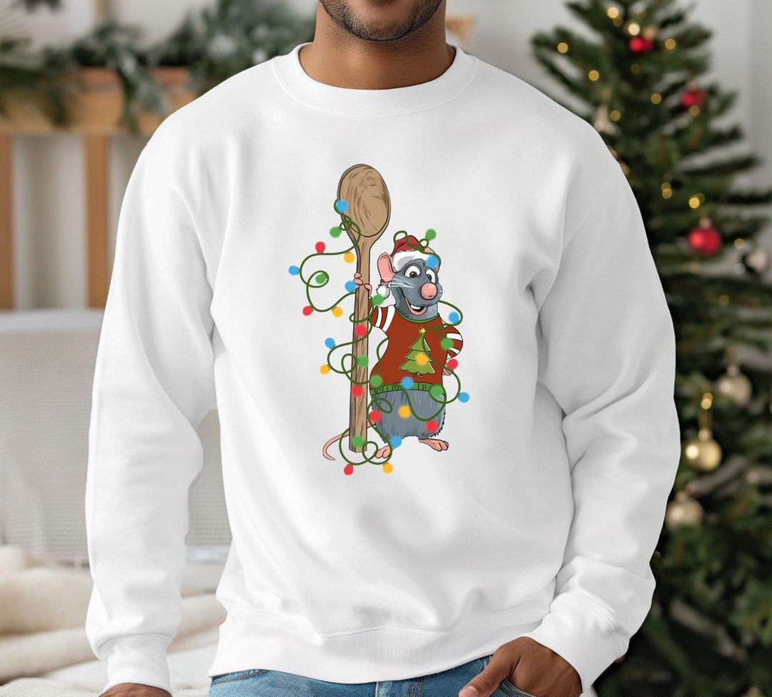 Disney Ratatouille Christmas Shirt, Chef Rat Xmas Shirt, Little Chef ...