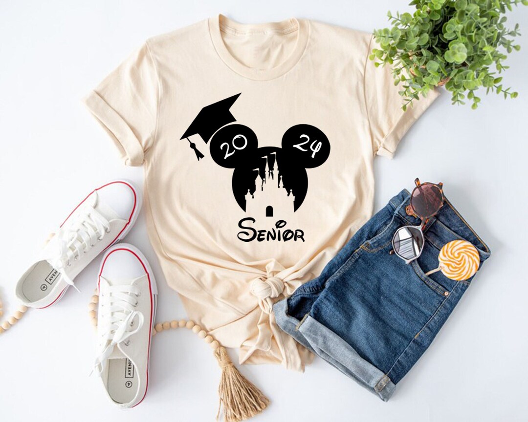 Mickey Senior Graduation 2024 Shirt, Disney Graduate Shirt, Mickey ...