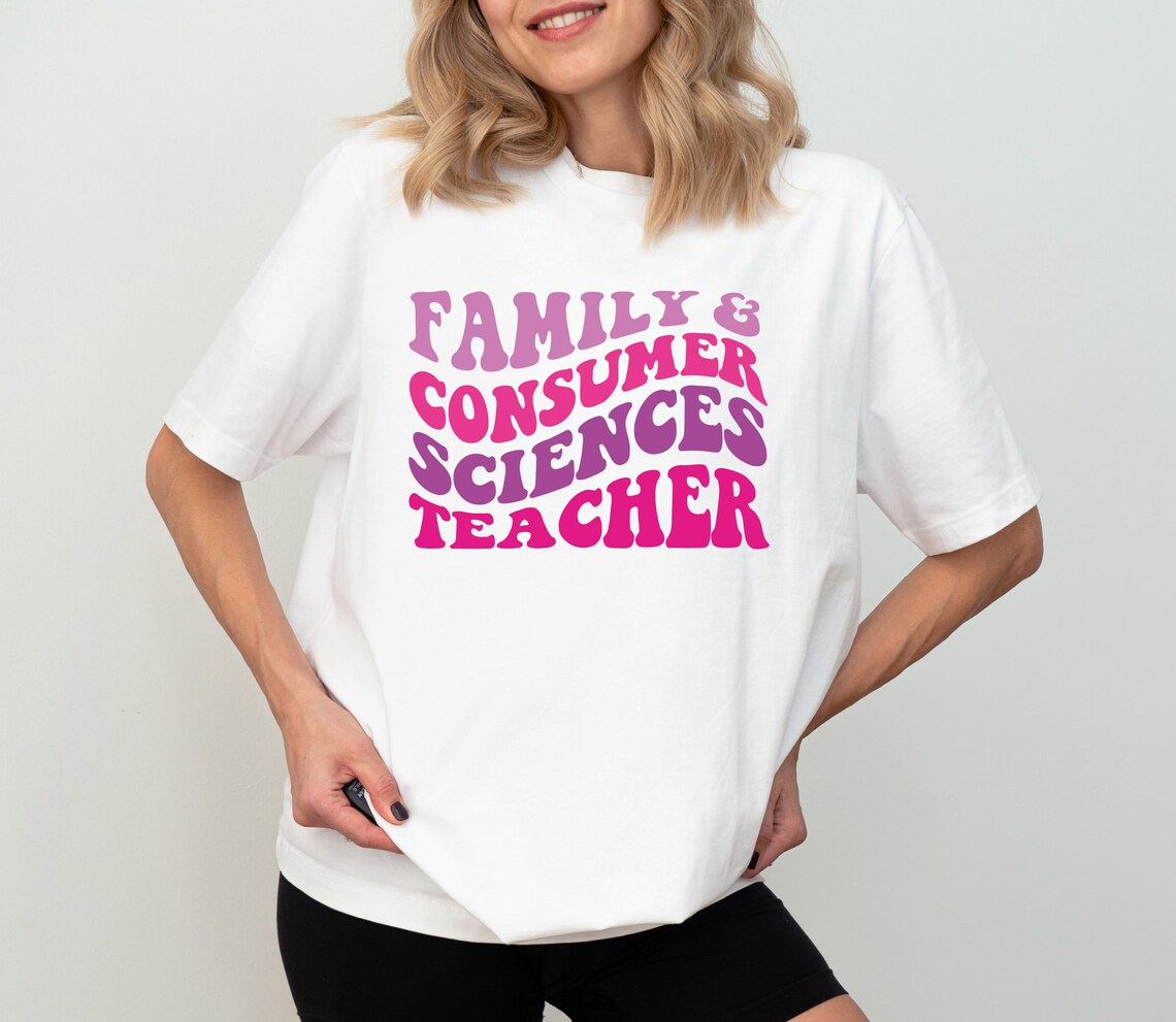 FCS Teacher Sweatshirt, Family & Consumer Science Teacher Shirt, FCS ...