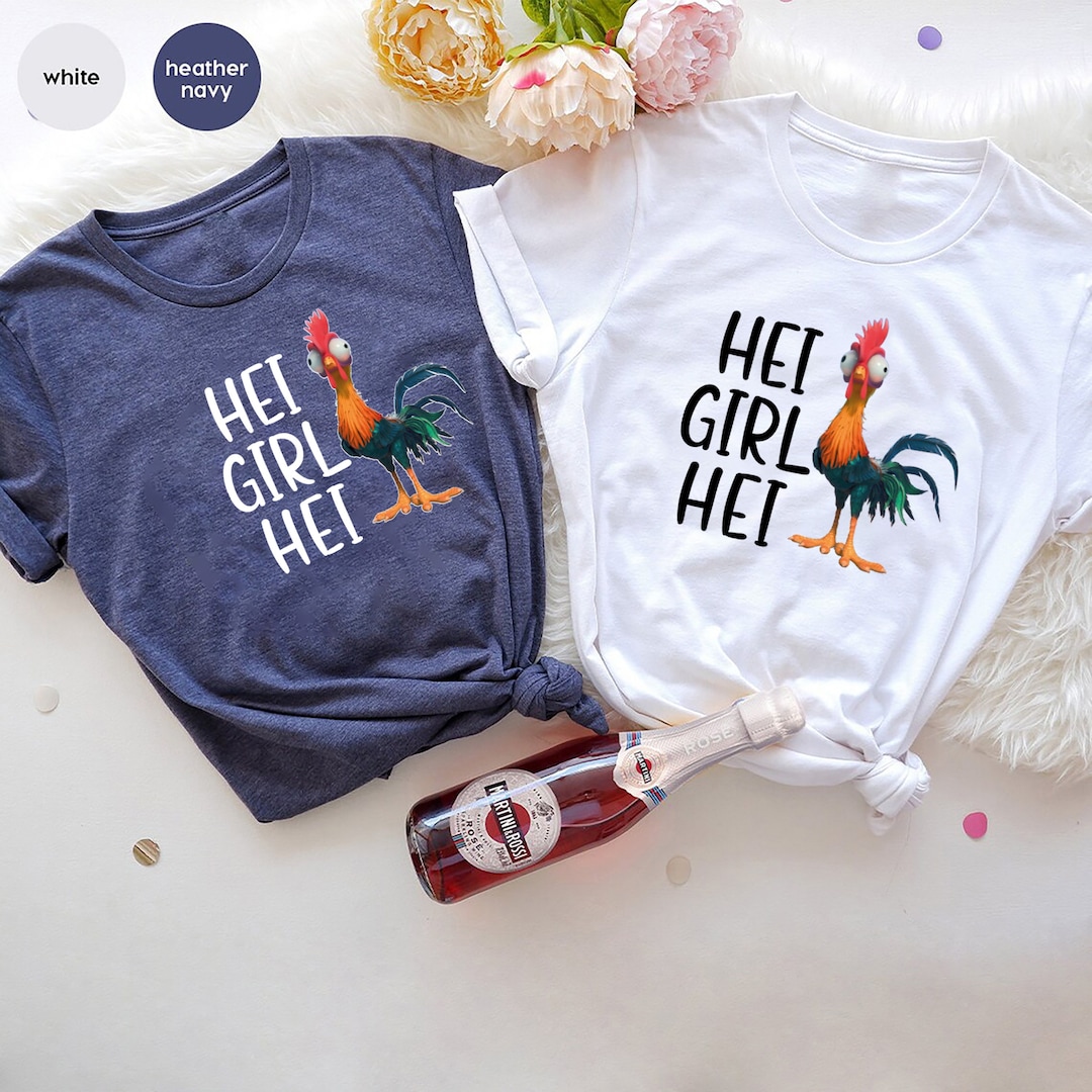 Hei Girl Hei Shirt, Disney Moana Hei Hei T-shirt, Disney Vacation Shirt ...