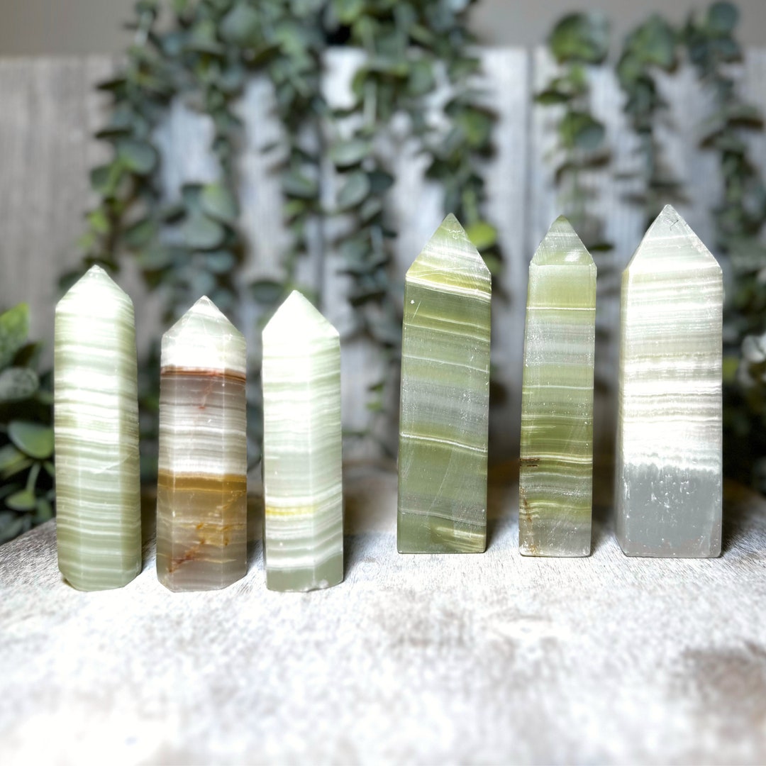 Afghan Jade Crystal Towers, Natural Premium Afghanistan Jade Crystal ...