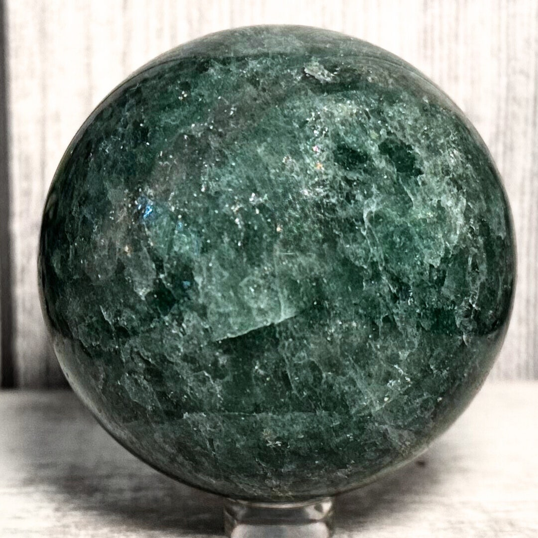 Green Strawberry Quartz Sphere, 100% Natural Premium Aventurine Quartz ...